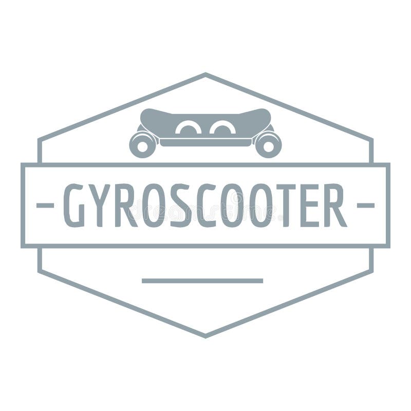 Battery Gyro Scooter Logo, Simple Gray Style Stock Vector ...