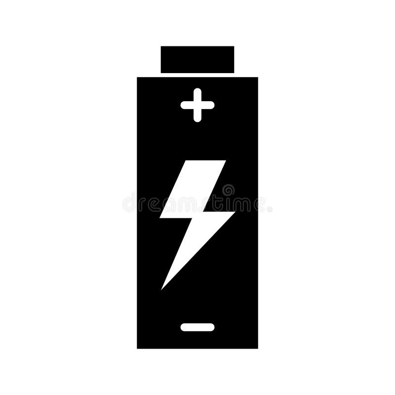 Battery Icon stock vector. Illustration of energy, full - 92269902