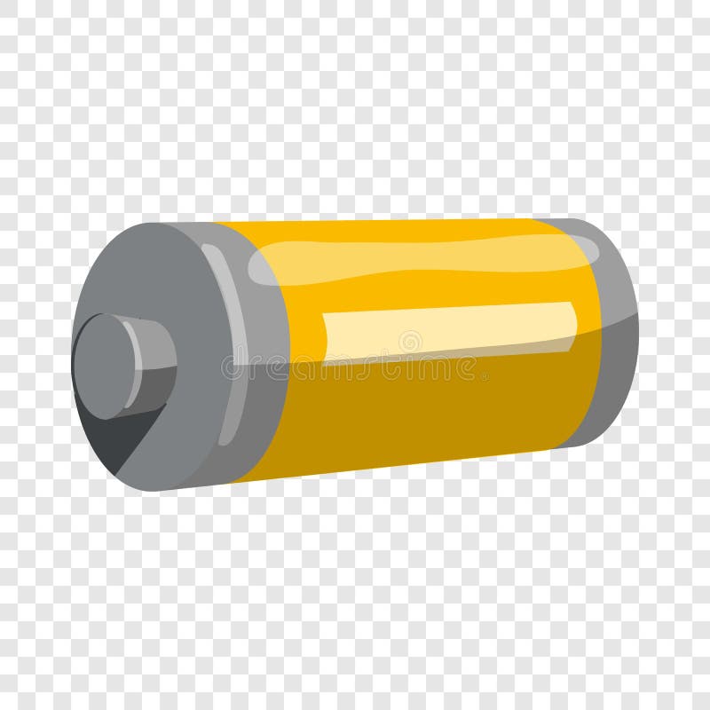 Battery Icon, Cartoon Style Stock Vector - Illustration of power ...