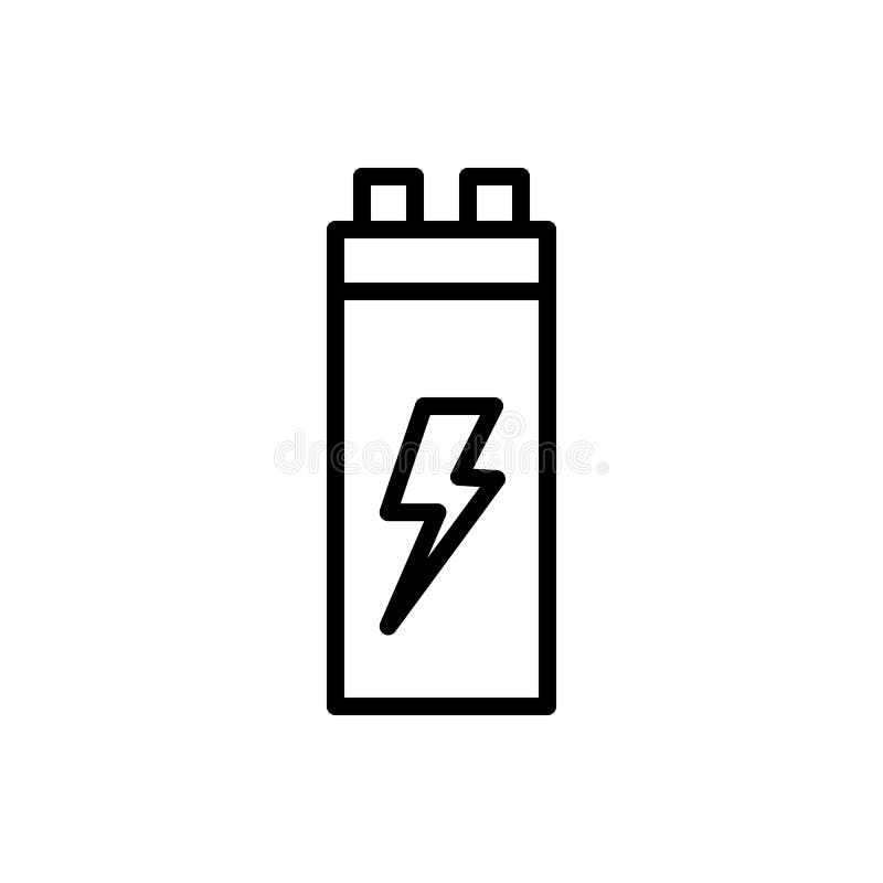 Battery Icon, Electric Battery Vector Illustration Stock Vector ...