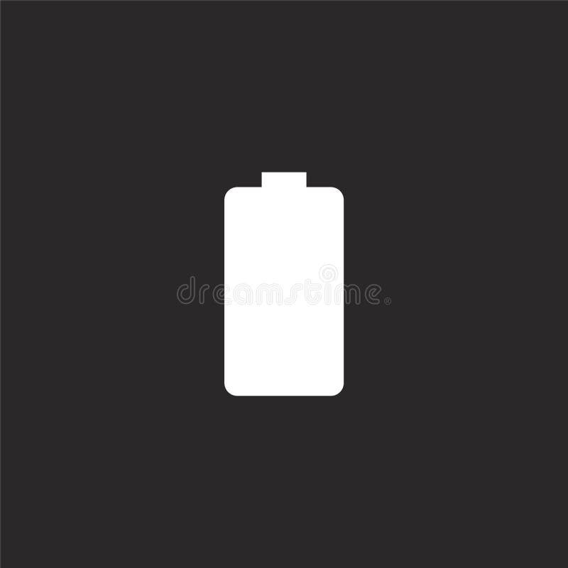 Battery Icon. Filled Battery Icon for Website Design and Mobile, App ...
