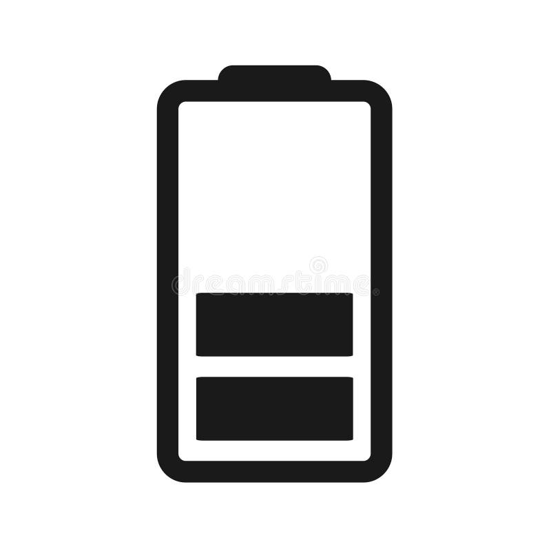 Battery Icon, Flat Illustration of Battery, Vector Icon Stock Vector ...