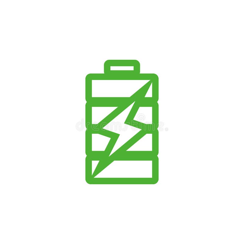 Battery Icon Graphic Design Template Vector Isolated Stock Vector ...