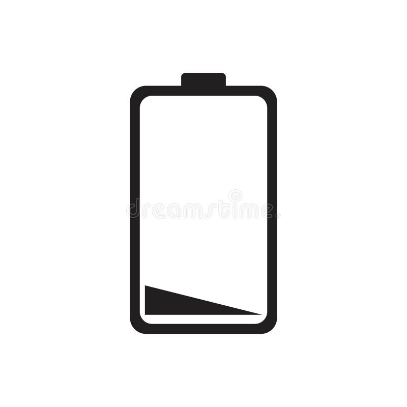 Battery icon logo stock vector. Illustration of mark - 196374155