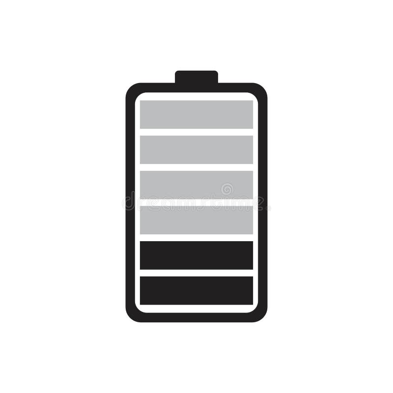 Battery icon logo stock vector. Illustration of design - 196374195