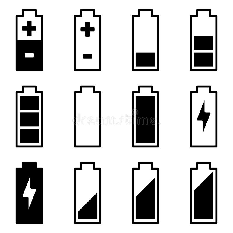 Lithium Battery Icon Stock Illustrations – 4,902 Lithium Battery Icon ...