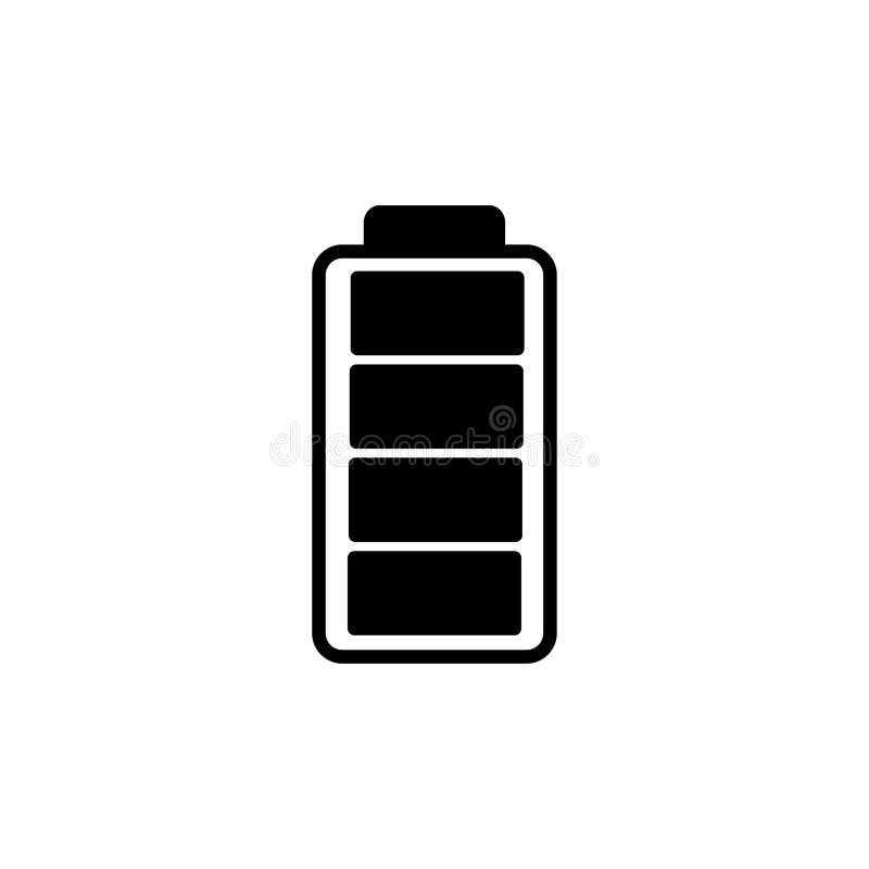 Battery Icon . Battery Charge Indicator Icon Stock Vector ...