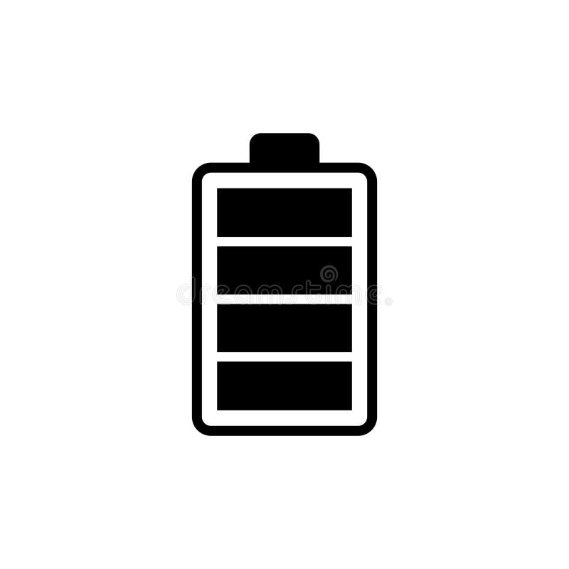 Battery Icon Vector Design Element Templates Simple Stock Vector ...
