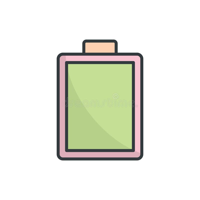 Battery Icon Vector Design Element Templates Simple Stock Vector ...