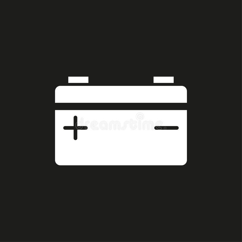 Black Battery Icon. Digital Technology. Vector Illustration Stock ...