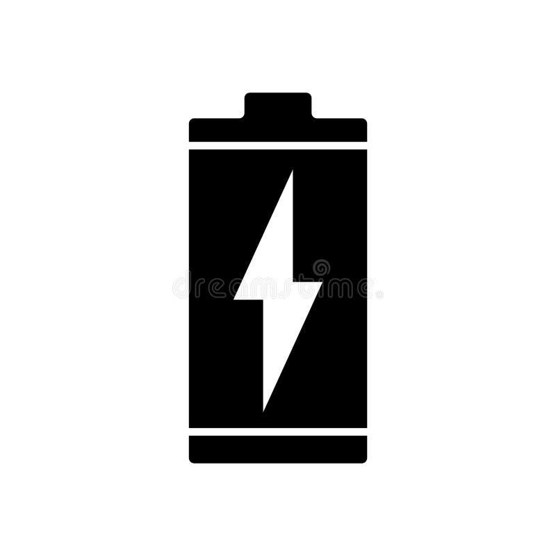 Battery icon stock vector. Illustration of energy, empty - 277183775