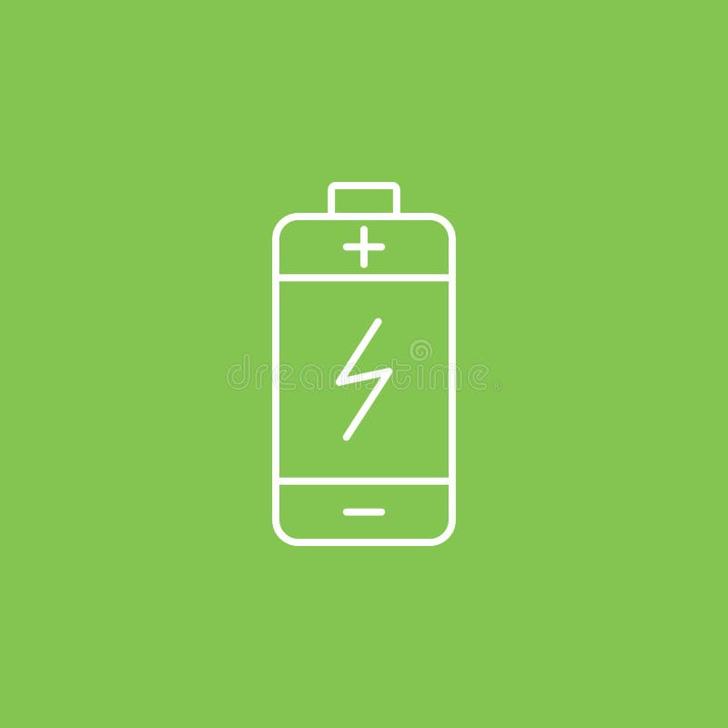 Battery Icon - Vector. Simple Element Illustration from UI Concept ...