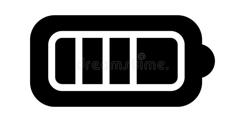 Battery Icon Vector for Web and Mobile App. Battery Charge Level ...