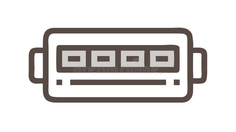 Battery Indicator Full Charge Icon Vector Illustration, Vector Design ...