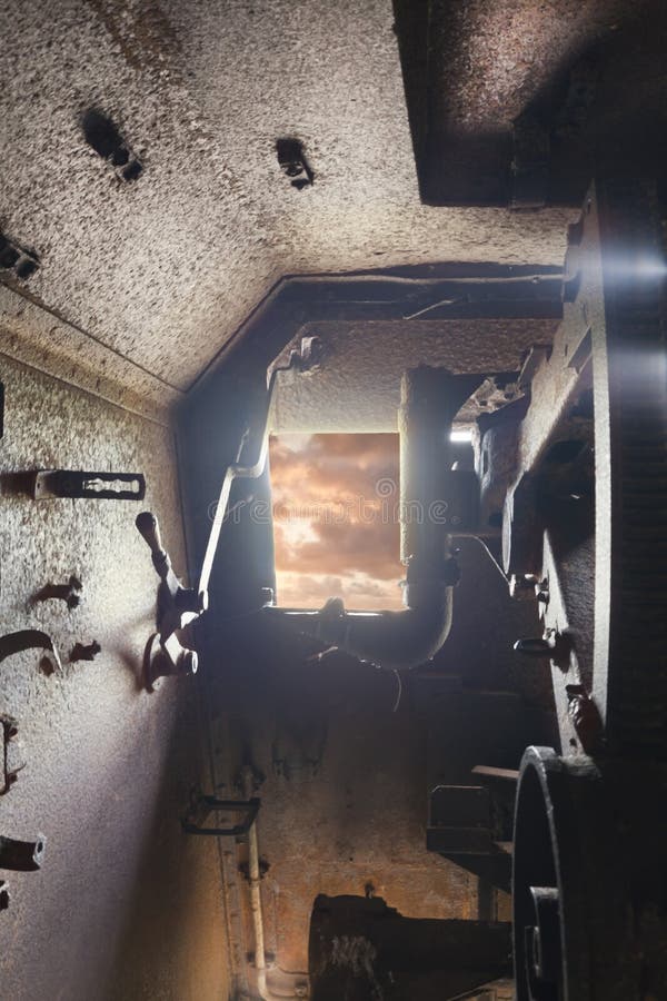 Battery interior detail stock image. Image of grimness - 19861369