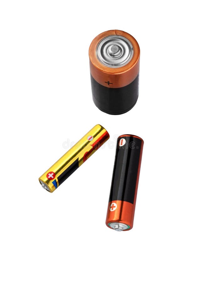 Battery Isolated stock photo. Image of batteries, metal - 175685486