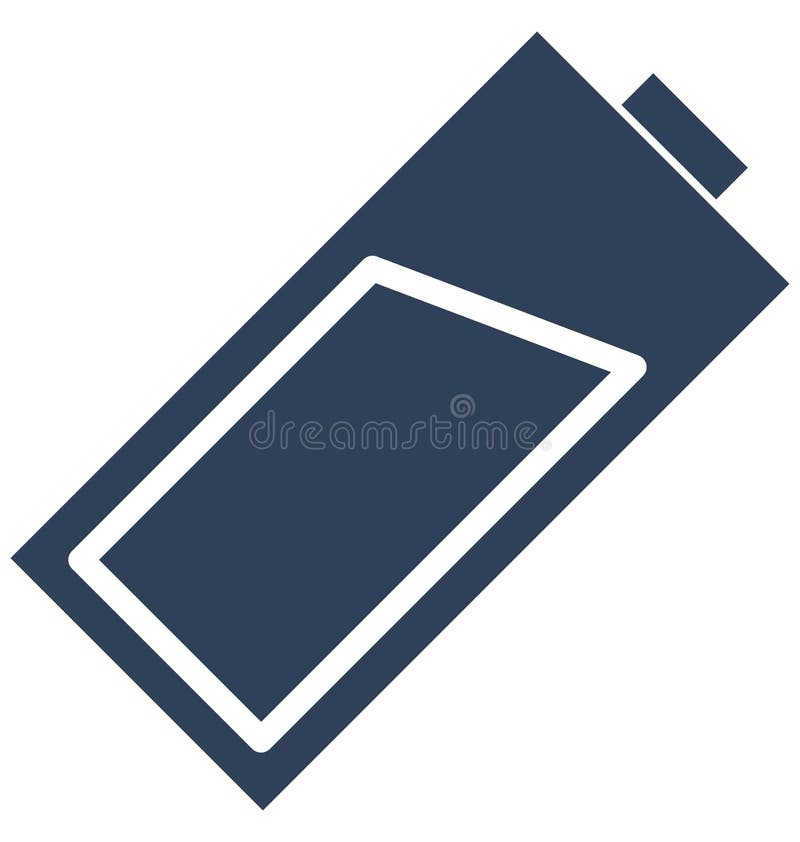 Battery Level, Battery Status Isolated Vector Icon that Can Be Easily ...
