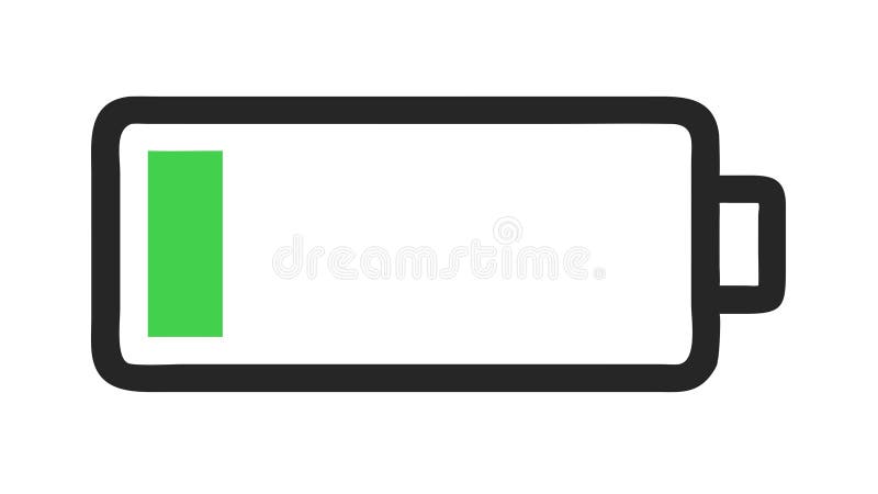 Battery Level Full Charge Power Icon, Vector Design Generative AI Stock ...