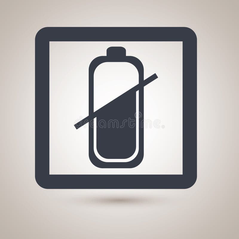 Battery level icon design stock illustration. Illustration of shape ...