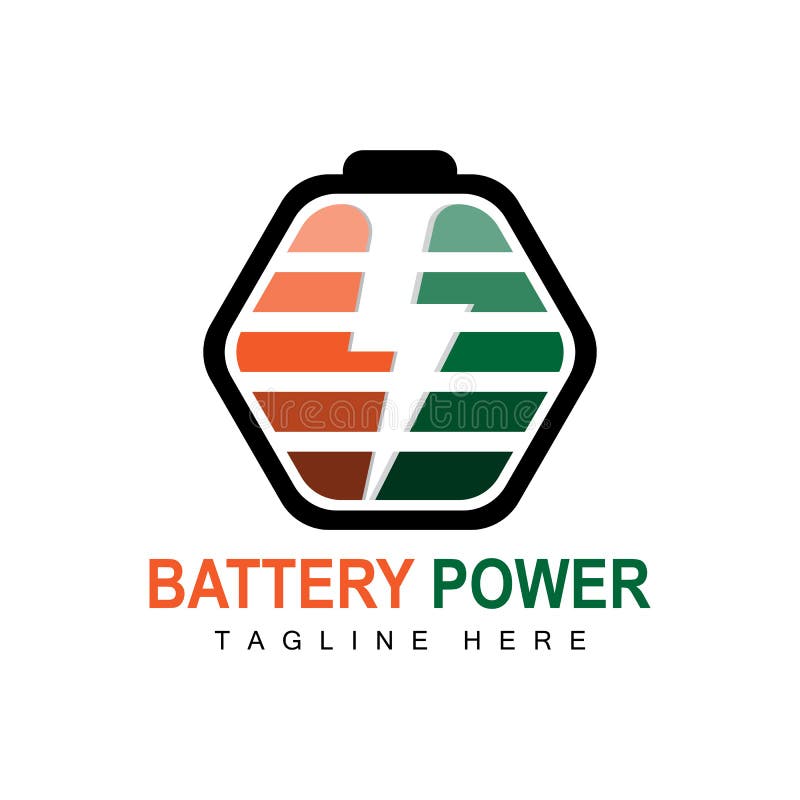 Battery Logo Design, Technology Charging Illustration, Company Brand ...