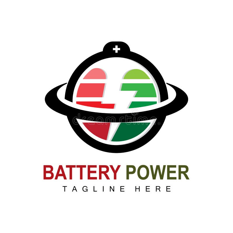 Battery Logo Design, Technology Charging Illustration, Company Brand ...