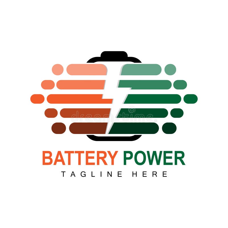 Battery Logo Design, Technology Charging Illustration, Company Brand ...