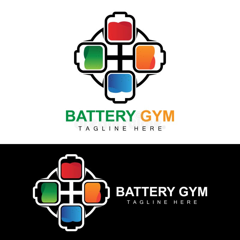 Battery Logo Design, Technology Charging Illustration, Company Brand ...