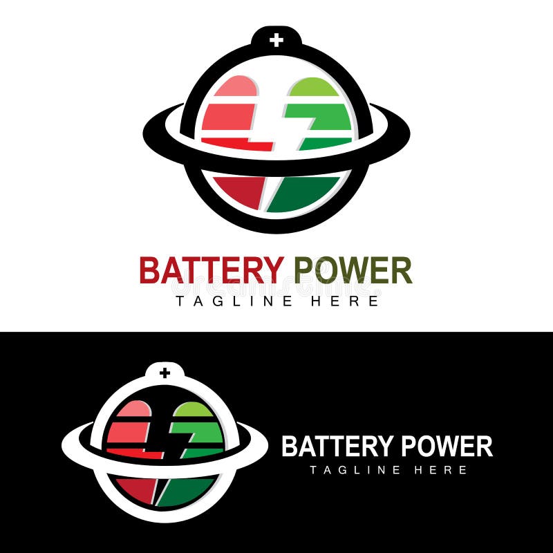 Battery Logo Design, Technology Charging Illustration, Company Brand ...