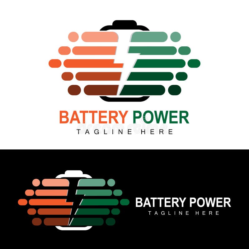 Battery Logo Design, Technology Charging Illustration, Company Brand ...