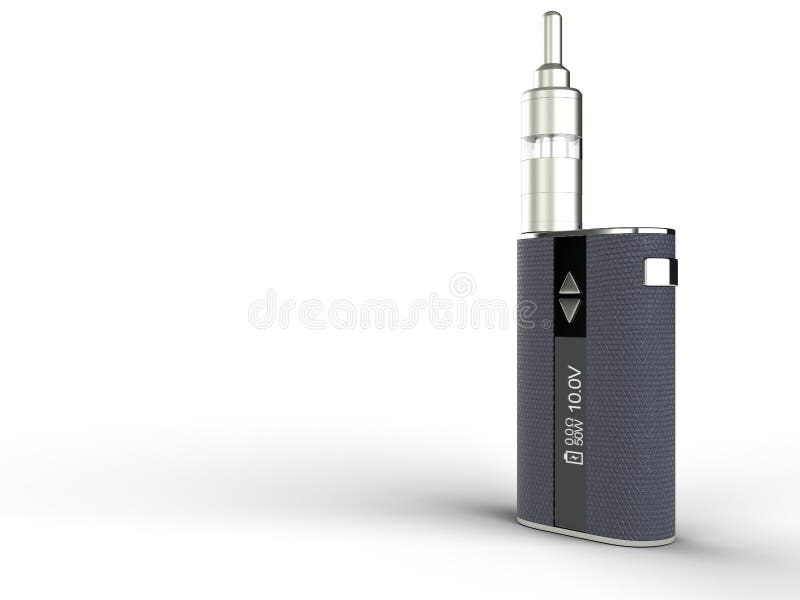 Battery Mod with Tank Rebuildable Stock Photo - Image of plated ...