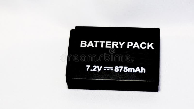 Battery Pack Exclusive for Small Single Lens Reflex Camera Stock Photo ...