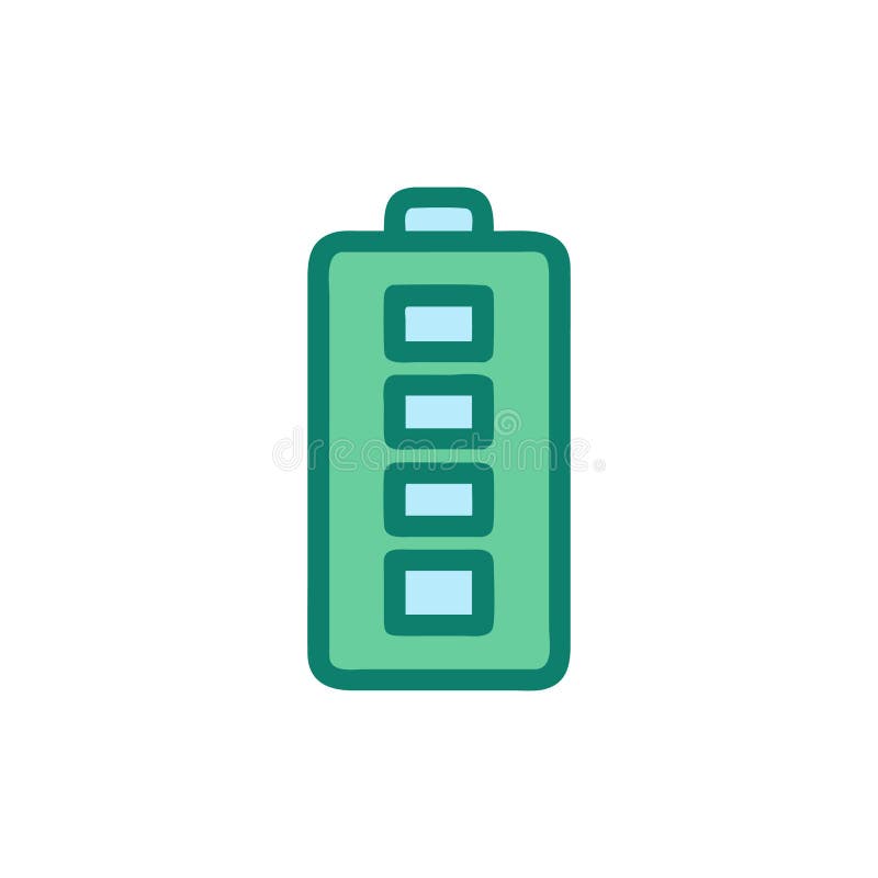 Battery Pack Icon for Energy Storage Stock Illustration - Illustration ...