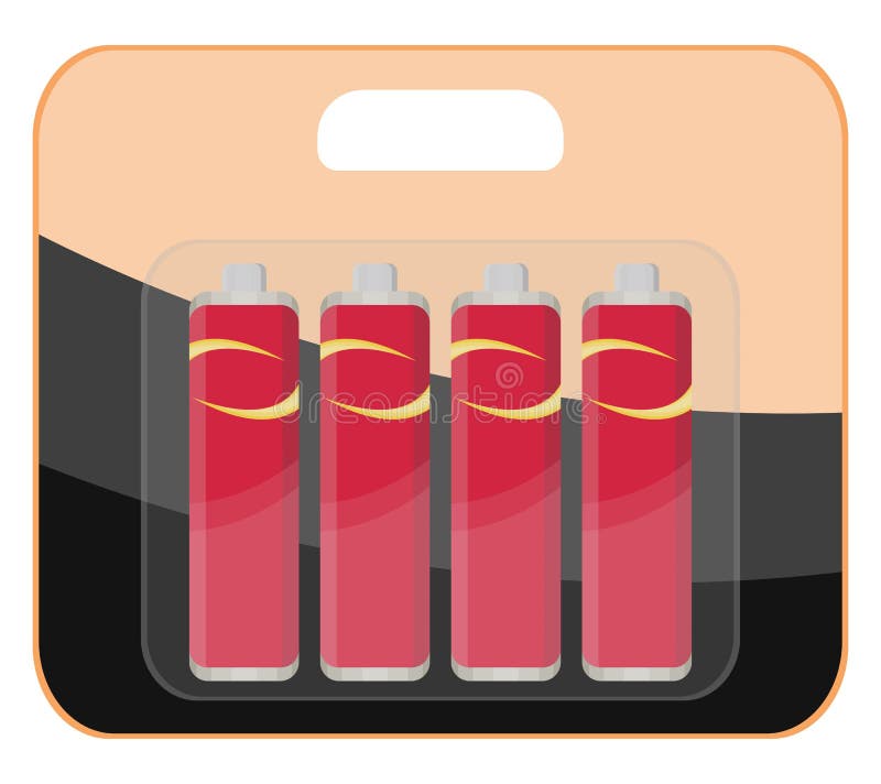 Battery pack, icon stock vector. Illustration of sign - 261383394