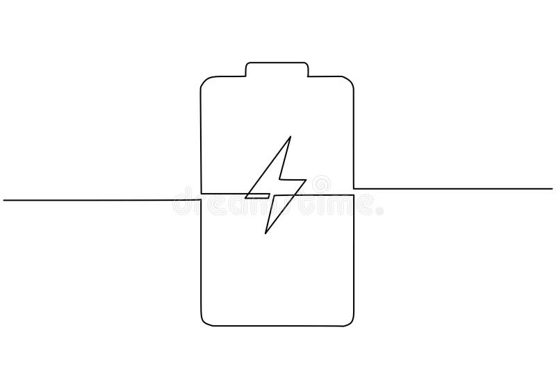 Battery Charger Drawing Stock Illustrations – 2,184 Battery Charger ...