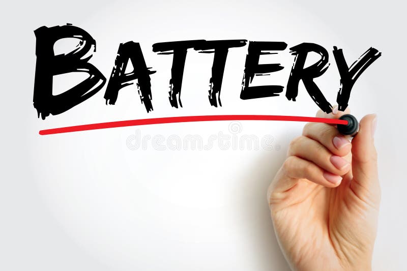 Battery - Source of Electric Power Consisting of Electrochemical Cells ...