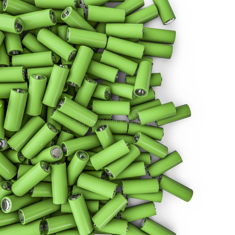 Battery spill stock illustration. Illustration of alkaline - 33204820