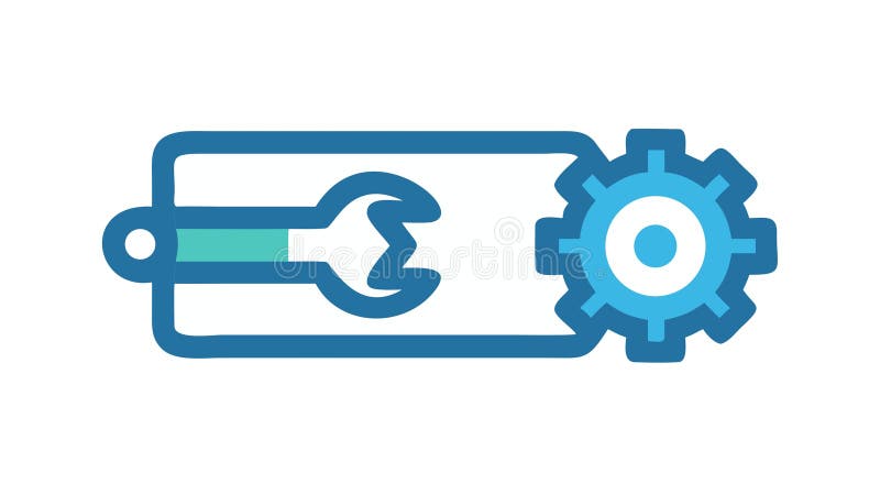 Battery Technical Support Icon, Power System Help, Vector Design ...