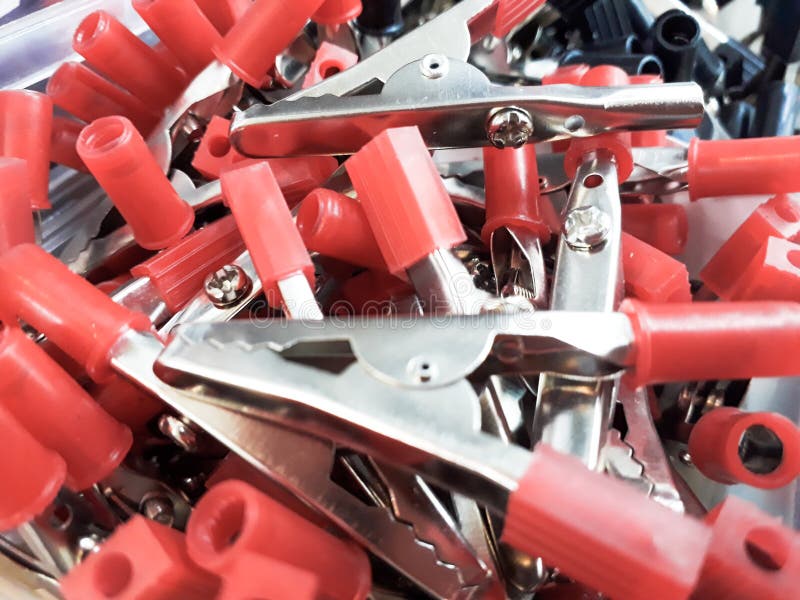 Battery Terminal, Battery Terminal for Background, Top View of Battery ...