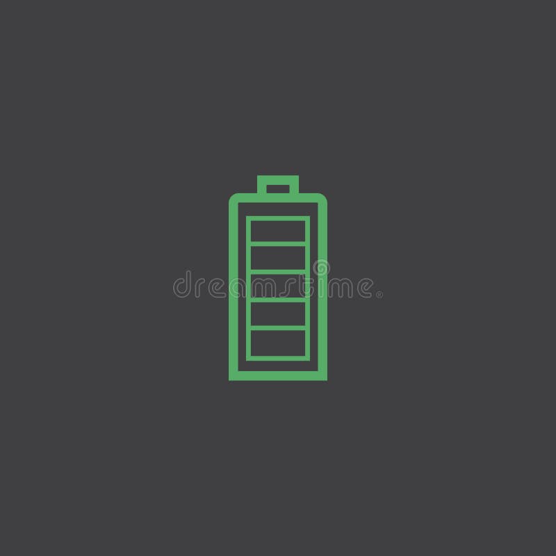 Battery. Vector Illustration Decorative Design Stock Vector ...