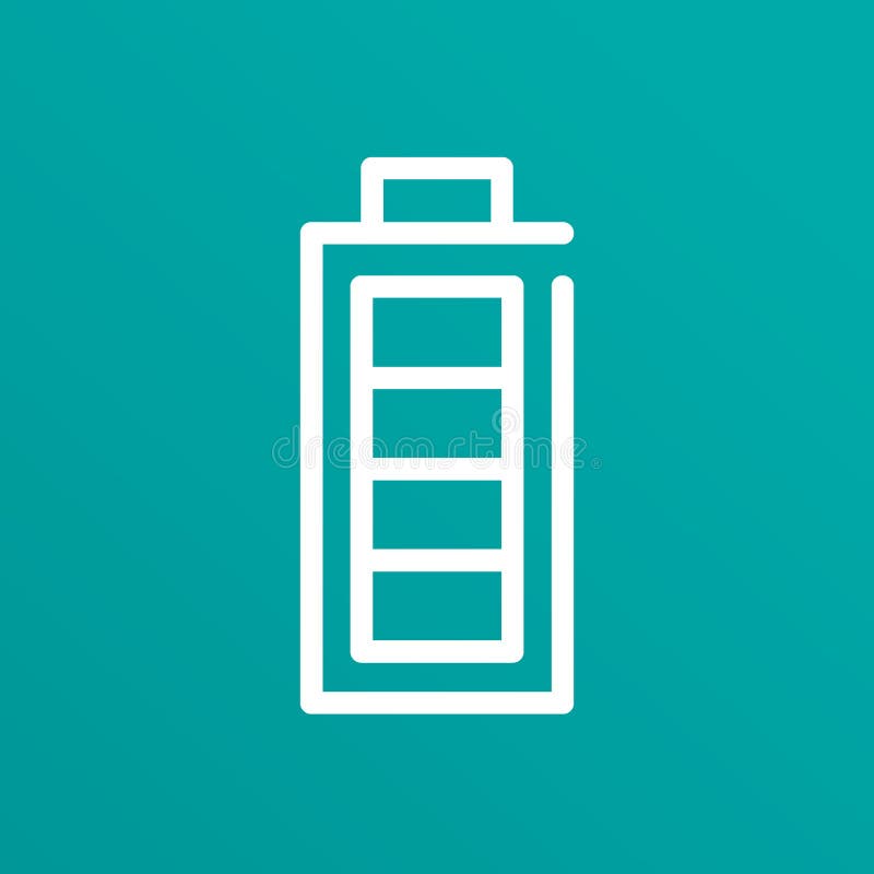 Battery. Vector Illustration Decorative Design Stock Vector ...