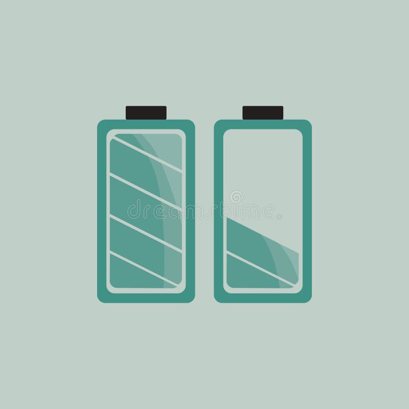 Battery. Vector Illustration Decorative Design Stock Vector ...