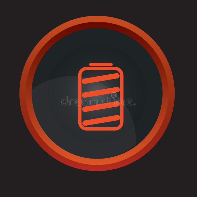 Battery. Vector Illustration Decorative Design Stock Vector ...