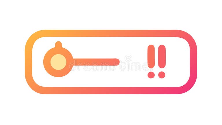 Battery Warning Errors Icon Flat Design, Power Status Alert, Vector ...