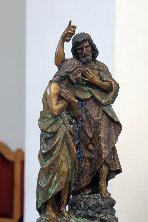 Battesimo del signore immagine stock. Immagine di vangelo - 132364689