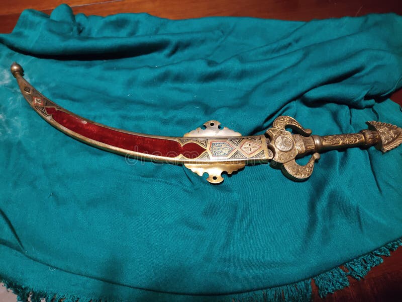 Battle Dagger Ready for War and Plunder Stock Photo - Image of sheath ...