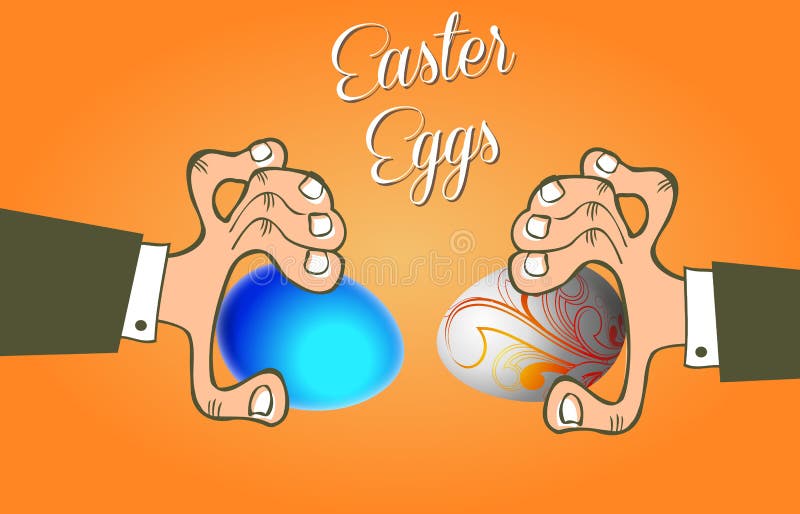 Battle Easter eggs stock photo. Image of holiday, adult - 51441042