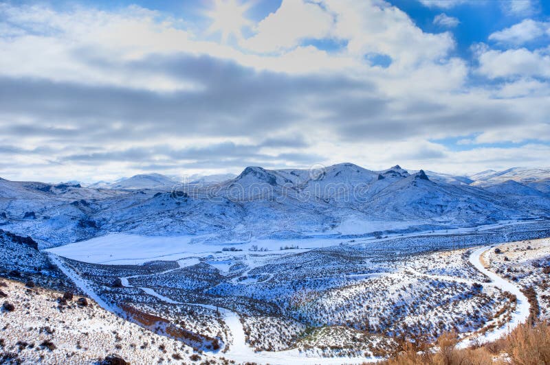 Battle Mountain stock photo. Image of blue, oregon, mountain - 39957940