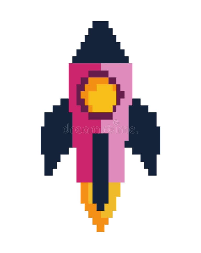 Ship Pixels Space Stock Illustrations – 176 Ship Pixels Space Stock ...