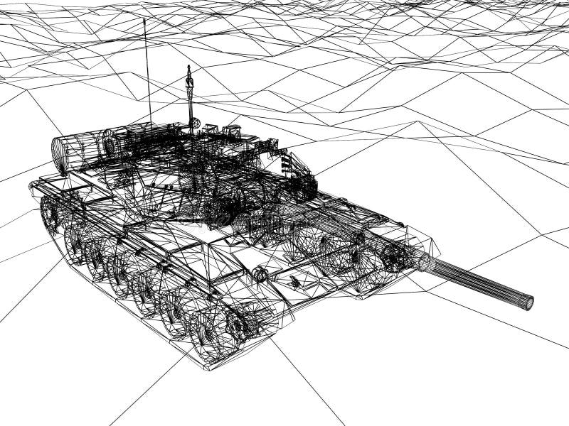 Wire Frame Abrams Tank Stock Illustrations – 1,226 Wire Frame Abrams ...