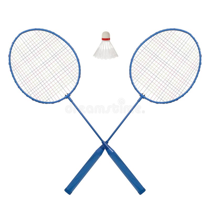 Battledore and shuttlecock stock photo. Image of playing - 55934628